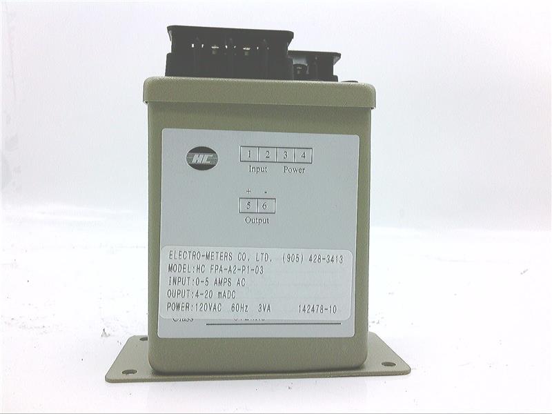FPA-A2-P1-O3 Current Sensor by ELECTRO METERS