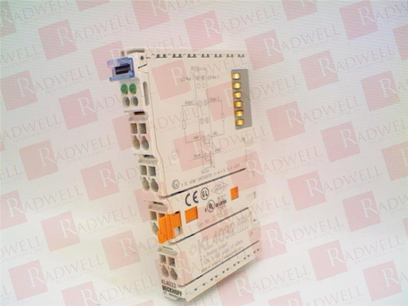 KL4032 PLC Programming Terminal by BECKHOFF