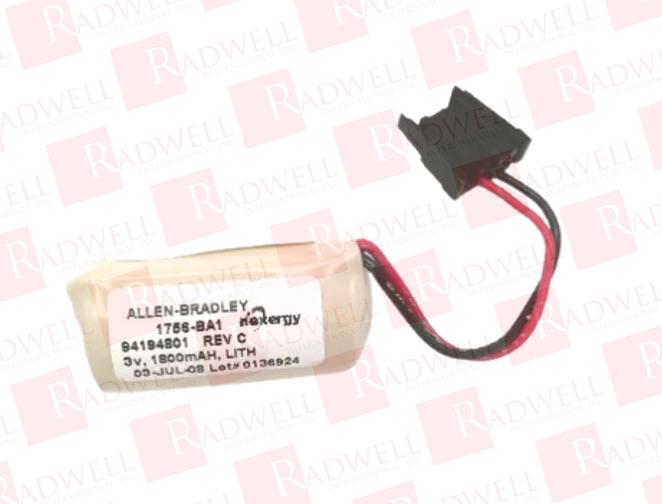 1756-BA1 PLC Battery/Cable/Accessory by ALLEN BRADLEY