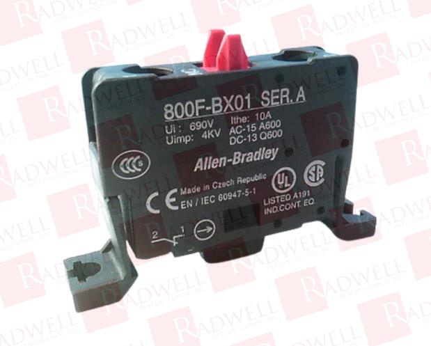 800F-BX01 Contactor by ALLEN BRADLEY