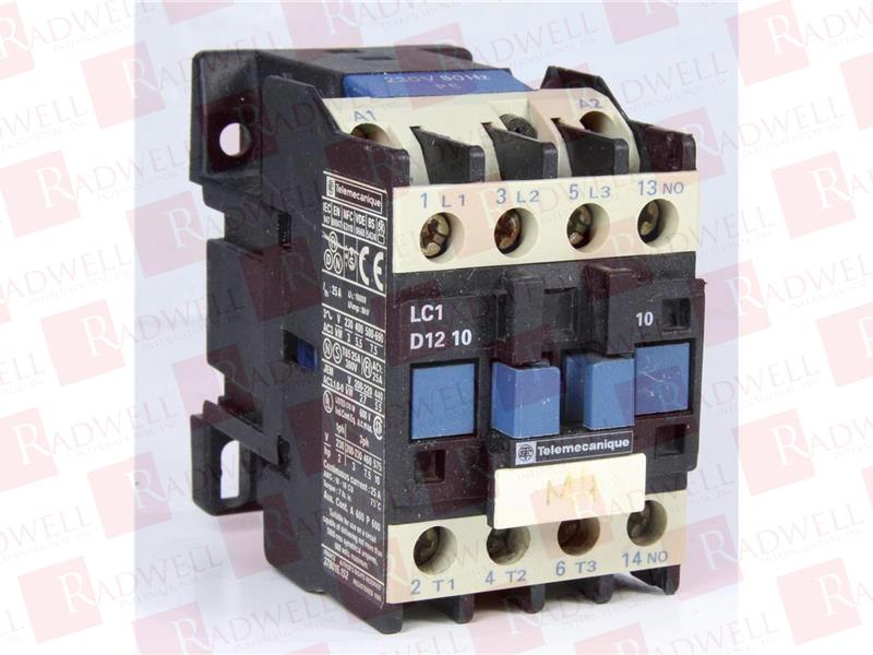 LC1-D1210-BD Contactor by TELEMECANIQUE