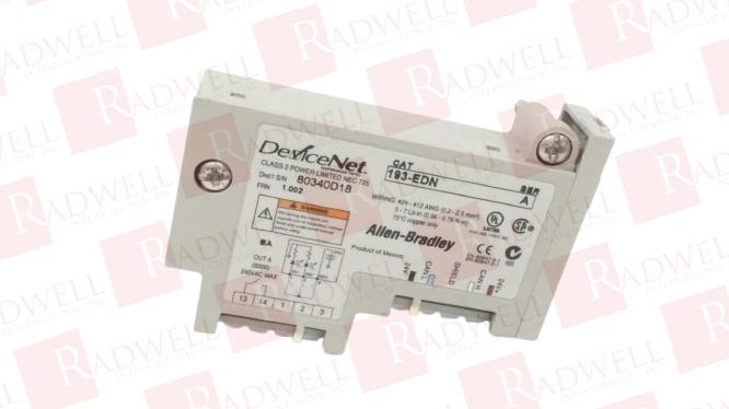 193-EDN PLC Module/Rack by ALLEN BRADLEY