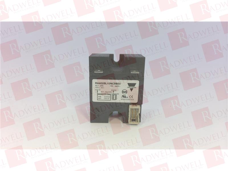 RA4025L10NCSS00 Solid State Overload/Relay by CARLO GAVAZZI