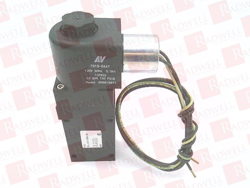 791L-412-C4AA-00 Solenoid Valve by TYCO
