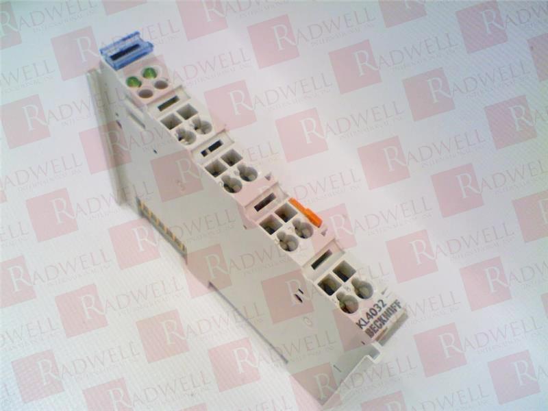 KL4032 PLC Programming Terminal by BECKHOFF
