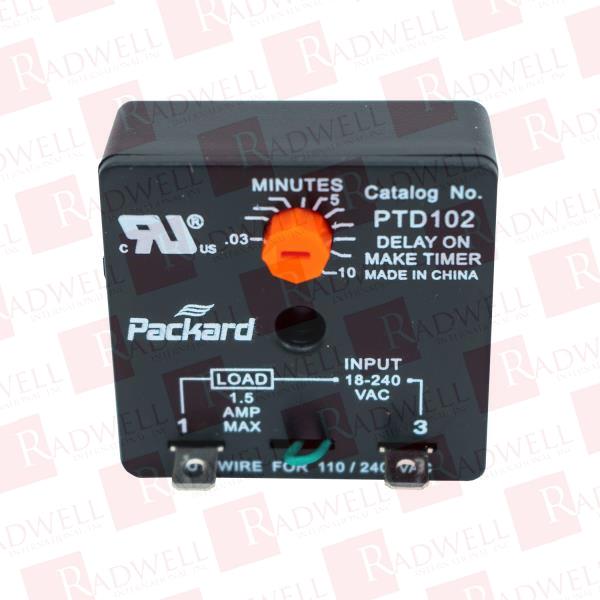 PTD102 Time Delay Relay by PACKARD