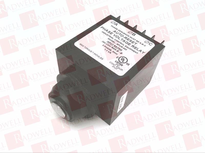APVR-480 Relay/Socket by INSTRUMENT TRANSFORMERS INC