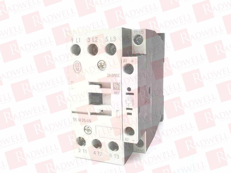 DILM25-10(24V60HZ) Contactor by MOELLER ELECTRIC