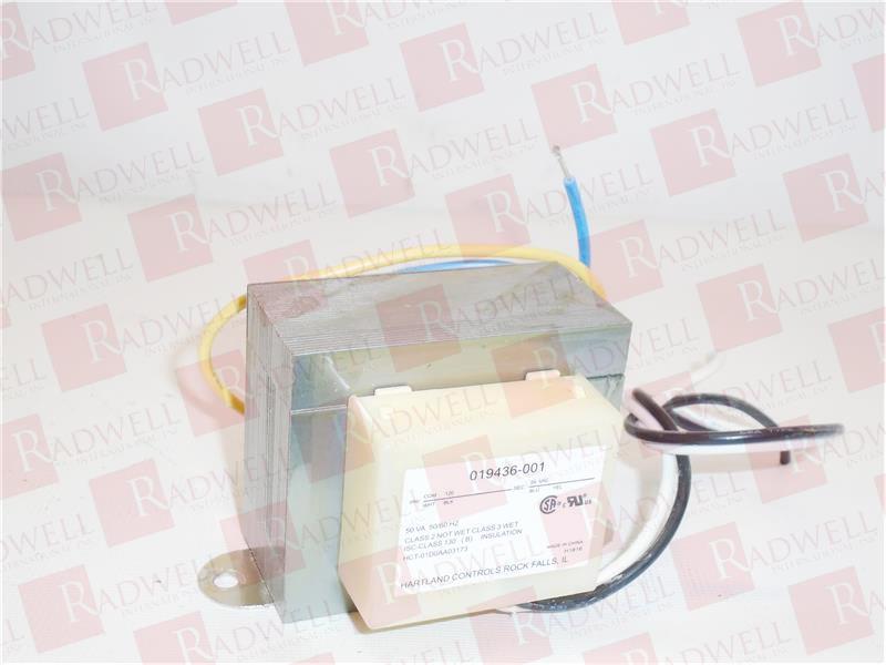 019436-001 Control Transformer by HARTLAND CONTROLS
