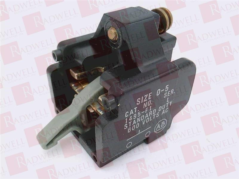 1495-F1 Auxiliary Contact by ALLEN BRADLEY