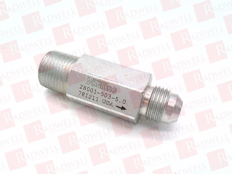 28001-503-5.0 Control Valve by VONBERG VALVE
