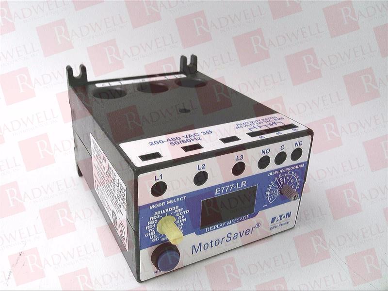 E777-LR Solid State Overload/Relay by CUTLER HAMMER