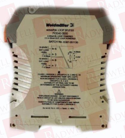 7920400000 Panel Accessory by WEIDMULLER