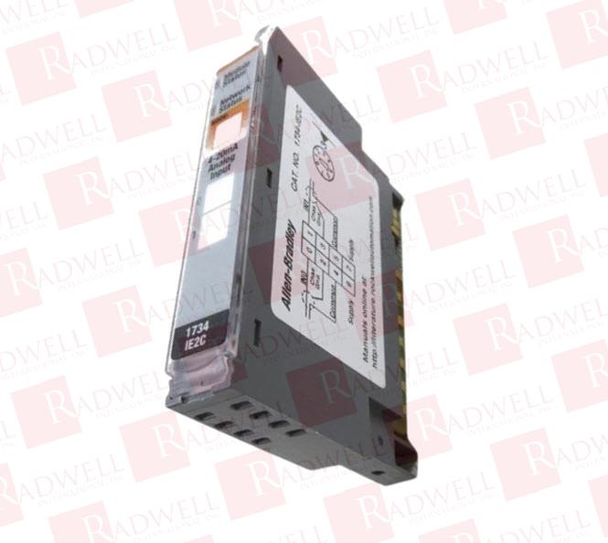 1734-IE2C PLC Module/Rack by ALLEN BRADLEY
