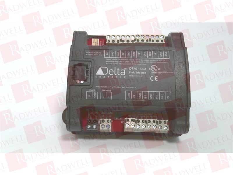 DFM-440 PLC Module/Rack par DELTA CONTROLS