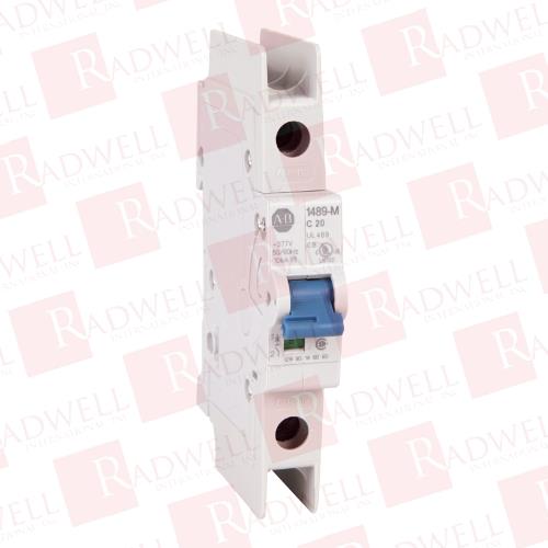 1489-M1C100 Din Rail Mount Circuit Breaker by ALLEN BRADLEY