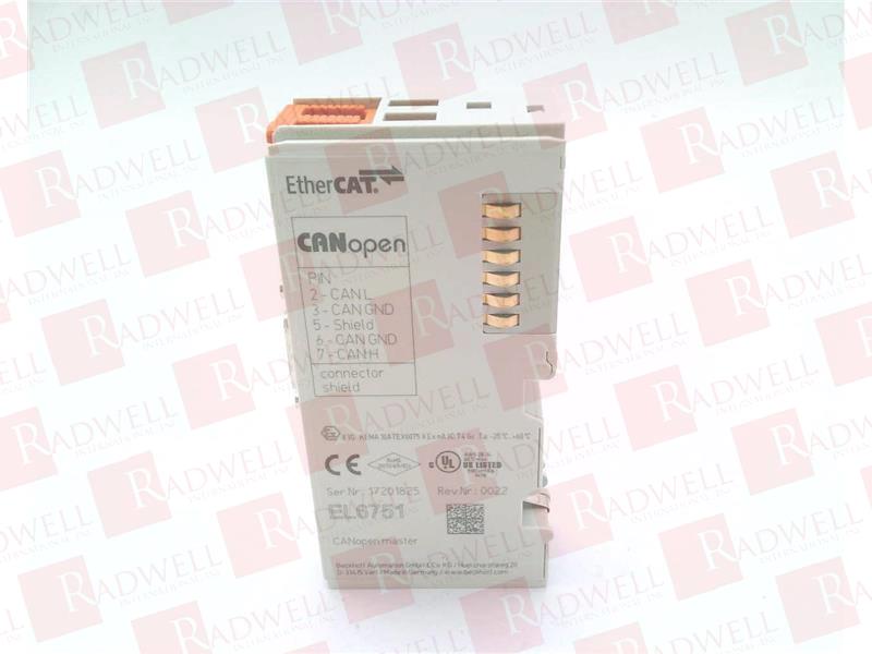 EL6751 PLC Module/Rack by BECKHOFF