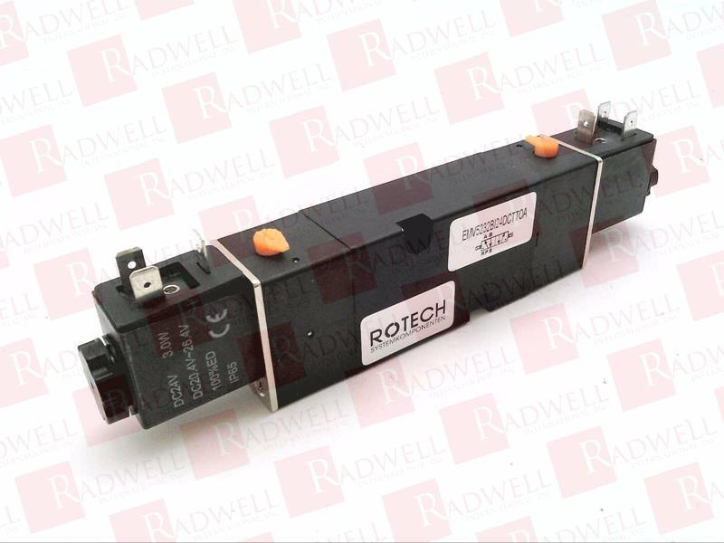 EMV5232BI24DCTTOA Solenoid Valve by ROTECH ADC